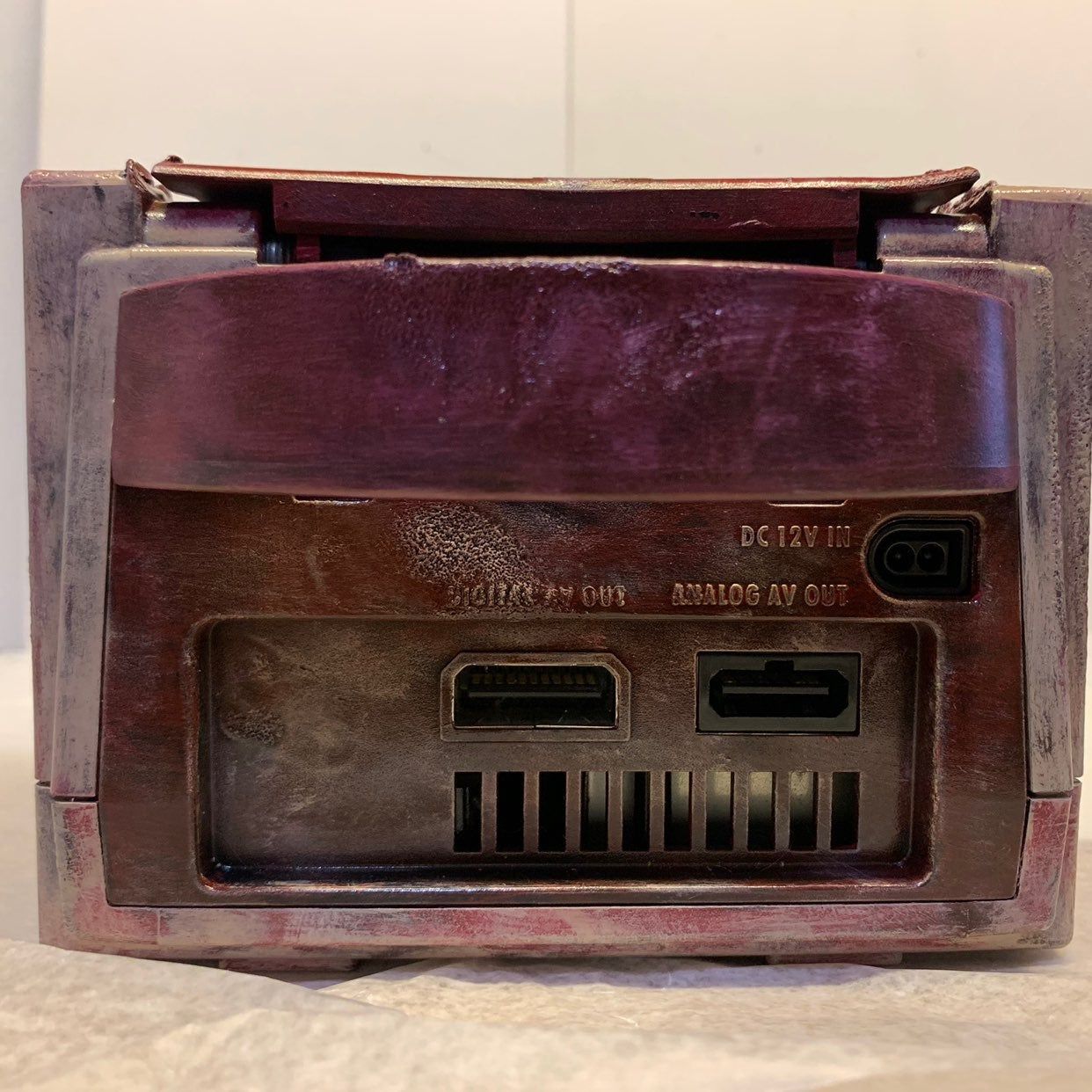 This Custom Made Fleshy GameCube is the Stuff of Nightmares