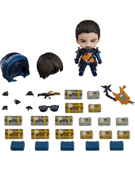 Death Stranding Sam Bridges Figure Comes With Tiny Packages to Deliver