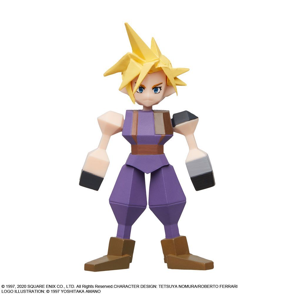 Final Fantasy VII PS1 Polygon Figurines Arrive Just in Time For the Remake