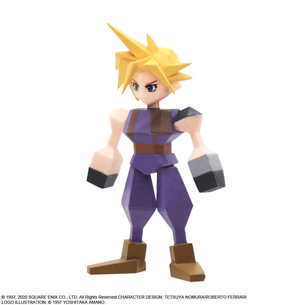 Final Fantasy VII PS1 Polygon Figurines Arrive Just in Time For the Remake