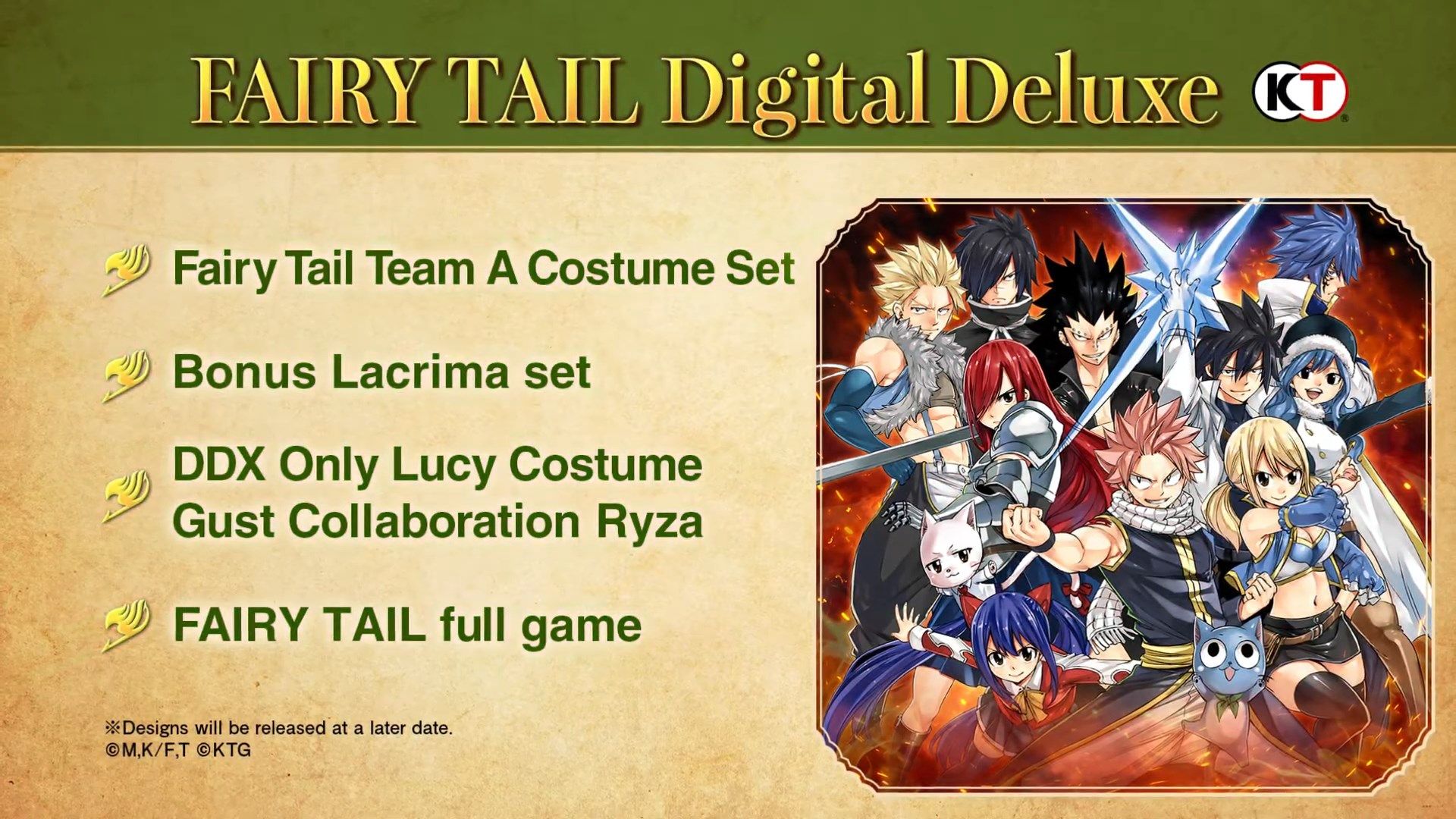 Fairy Tail RPG Story Trailer Revealed Alongside OST Preview and Screenshots