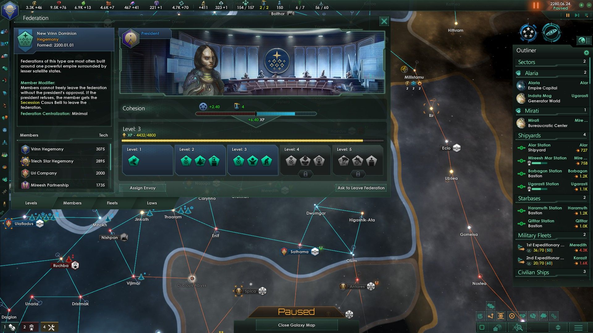 Stellaris: Federations is An Impressive Expansion Delivering Democracy ...
