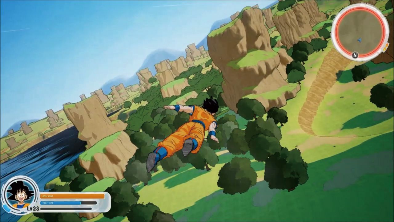 These Early Dragon Ball Z: Kakarot Development Shots Look Phenomenal