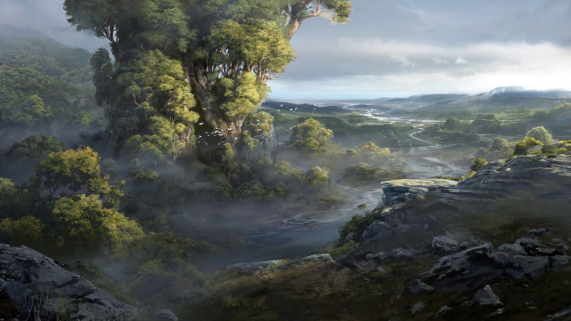 Dormant PS4 Title Wild Sees New Concept Art Appear on Developer's Website