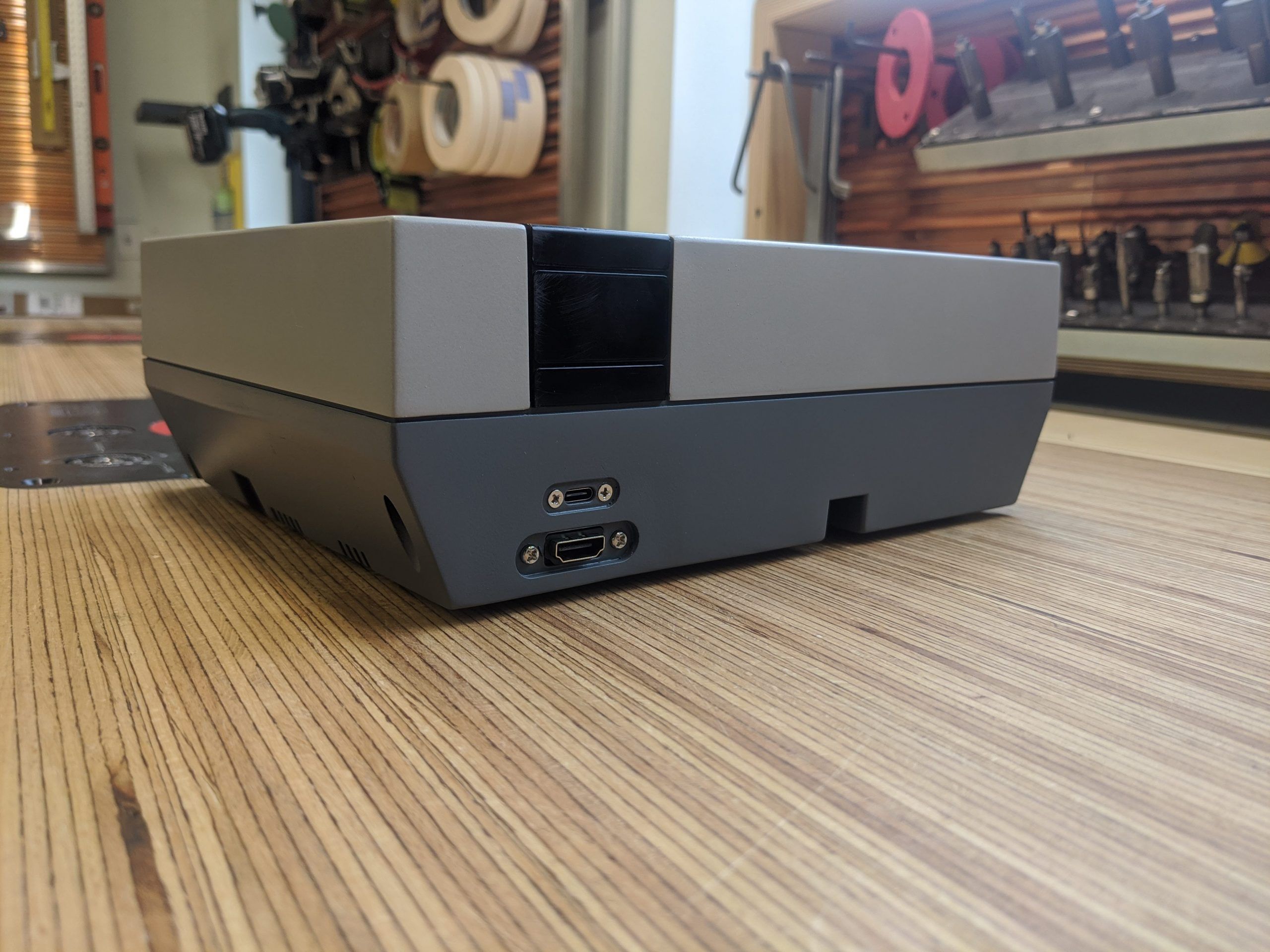 NES Transformed into Nintendo Switch Charging Dock