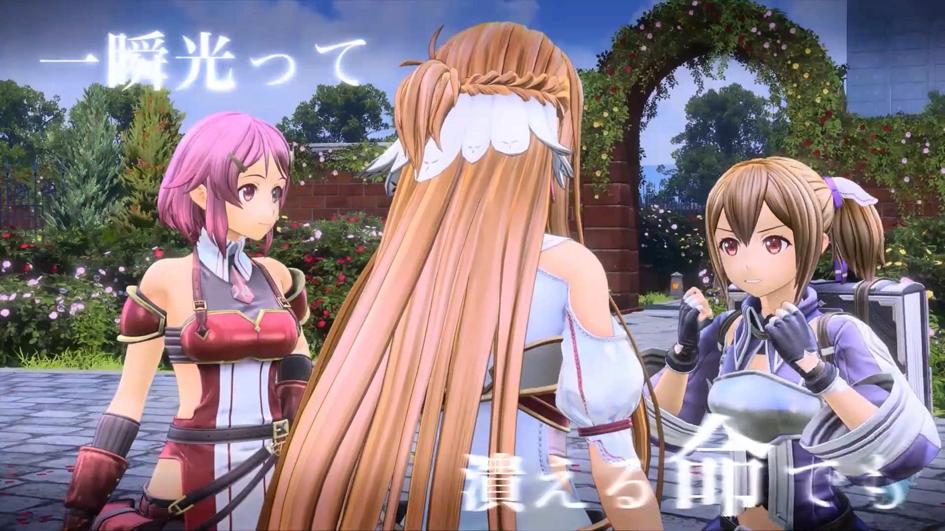 Sword Art Online: Alicization Lycoris Reveals Lisbeth, Silica, Leafa, Sinon