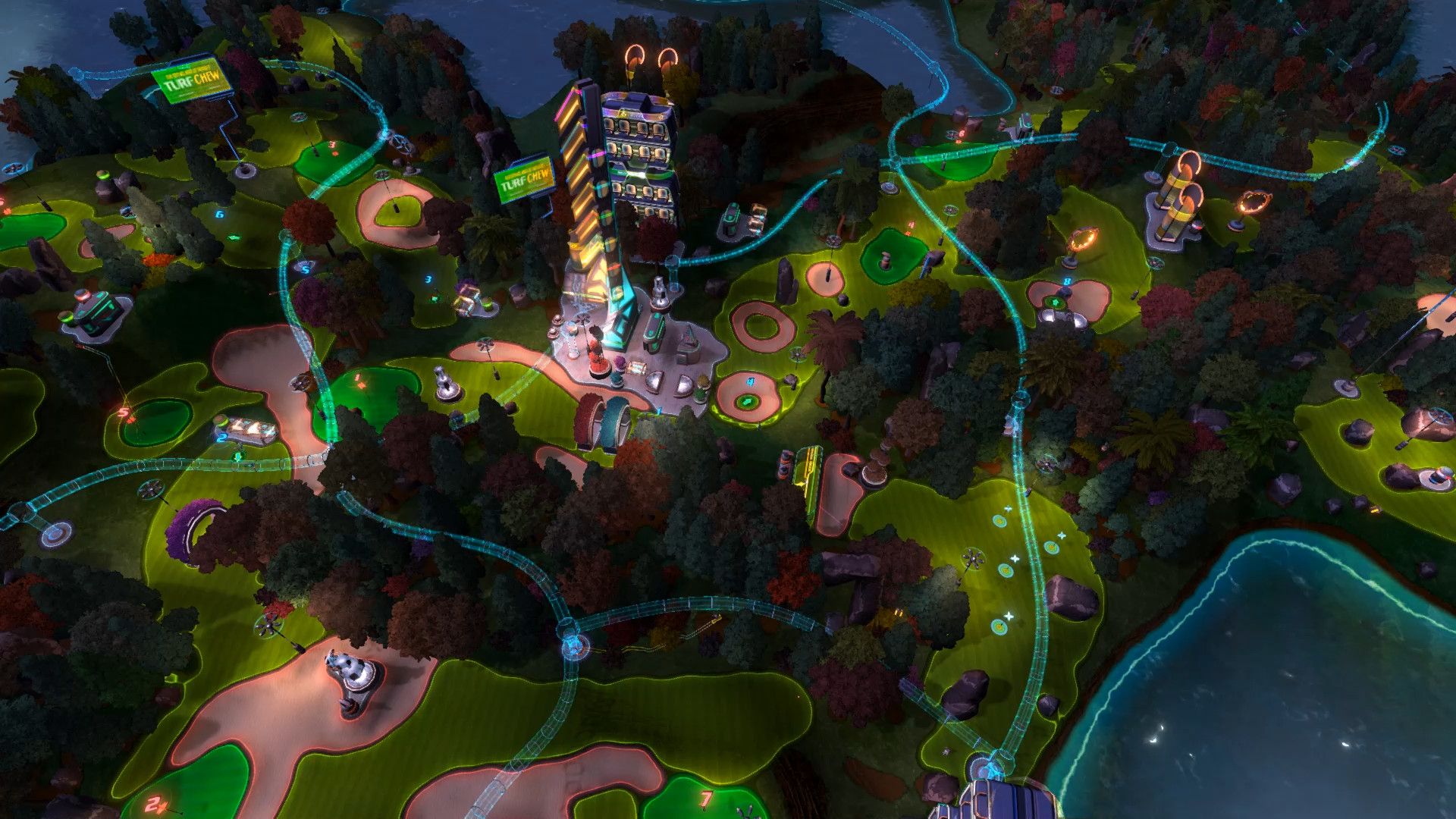 Golftopia Lets You Build the Futuristic Golf Resort of Your Dreams