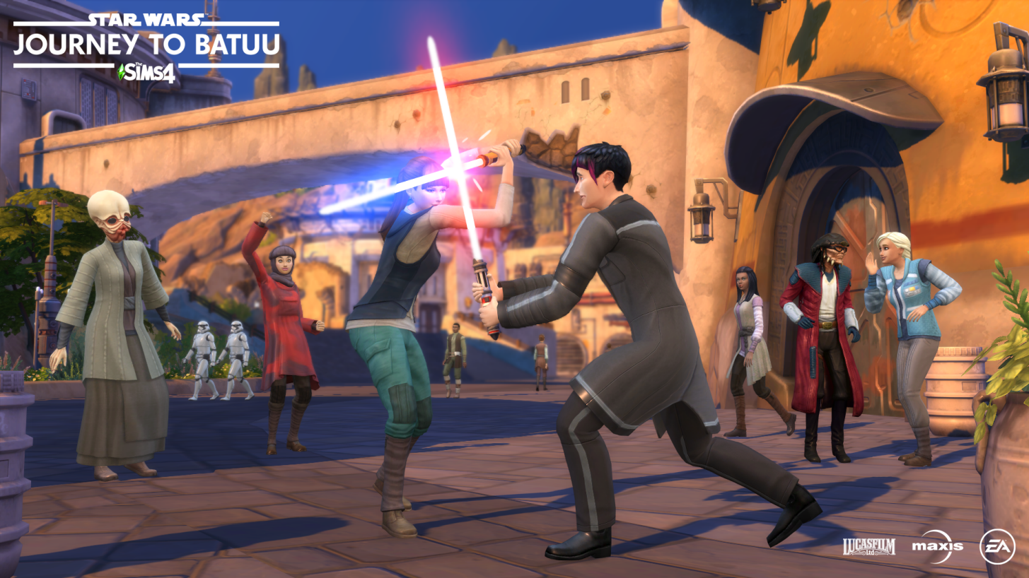 The Sims 4 Star Wars Game Pack Takes Players to Space This Month