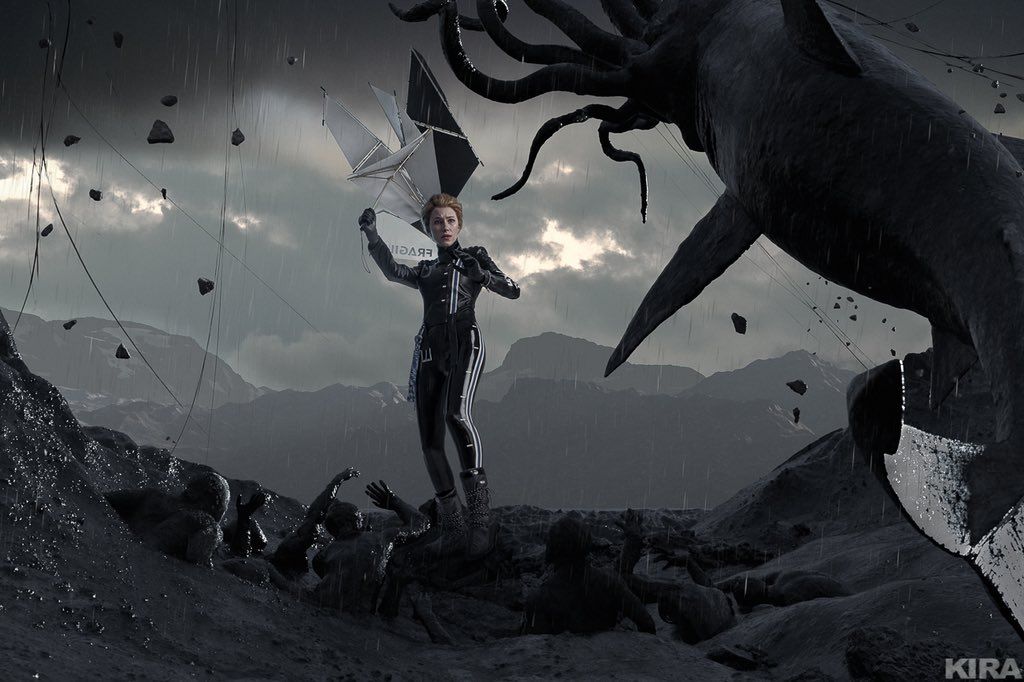 Death Stranding Cosplay Portrays Fragile in an Incredible Apocalyptic ...