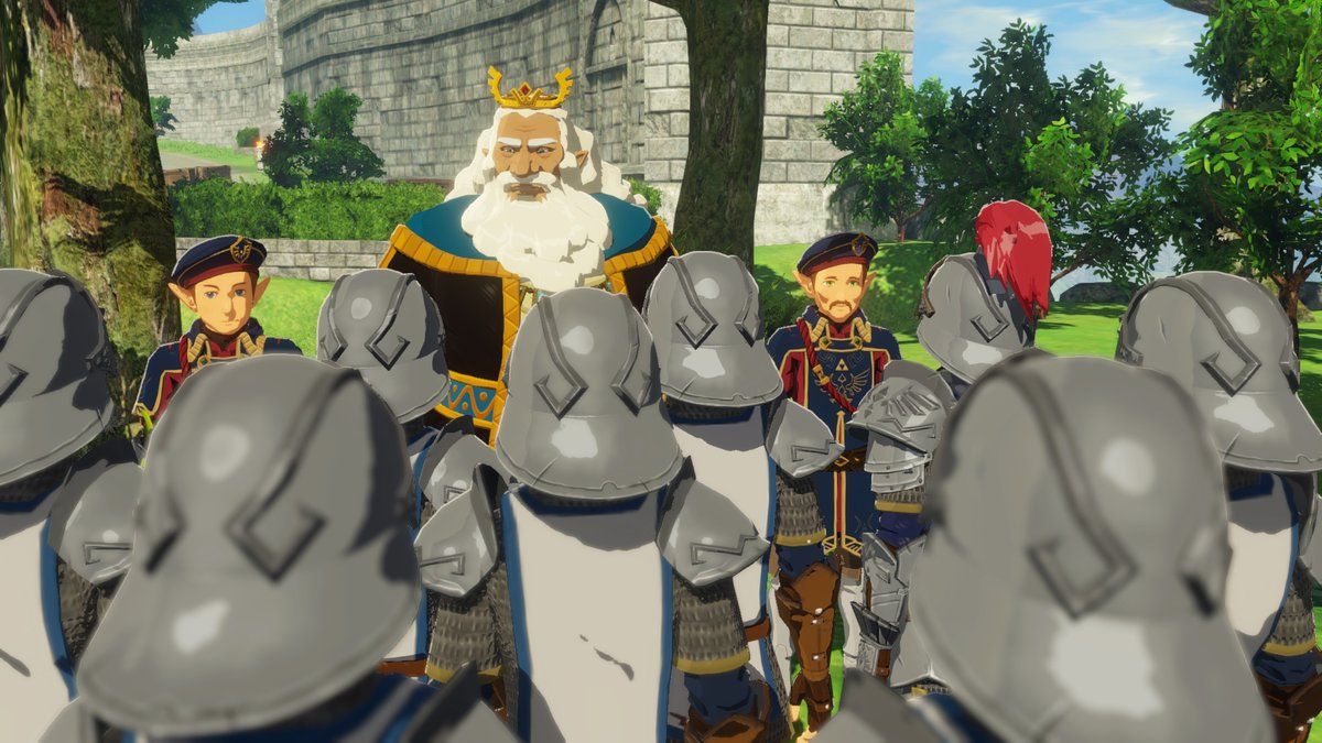 Hyrule Warriors Age of Calamity Introduces The Hyrule King, Hestu and Kohga