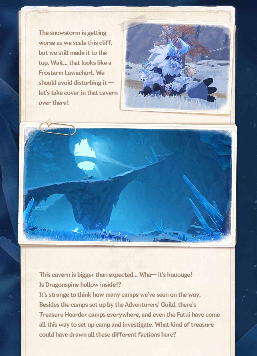 Genshin Impact Dragonspine Screenshots - Closer Look at The New Area