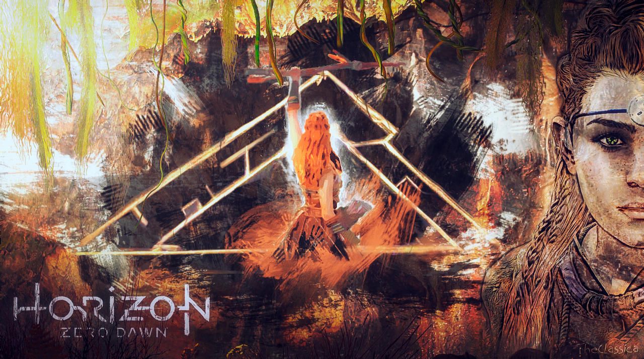 Aloy Fan Art: 10 of the Greatest Horizon Zero Dawn Illustrations