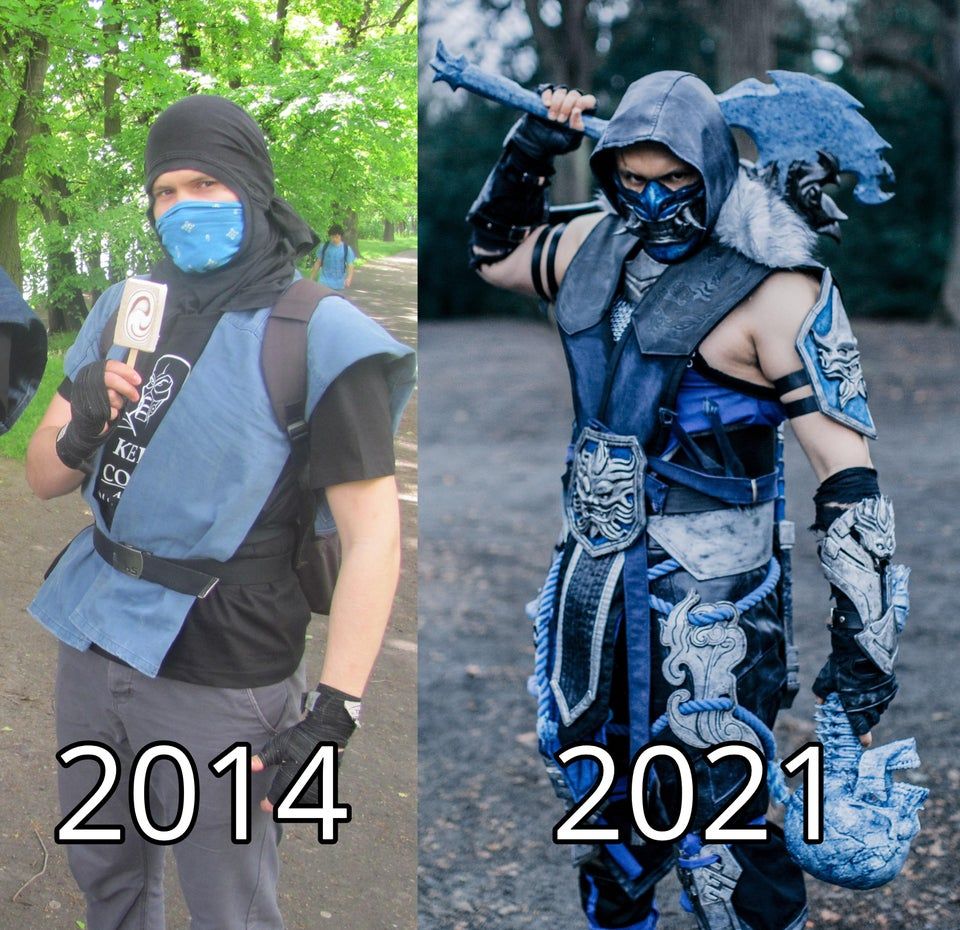 Mortal Kombat Fan Showcases Their Sub-Zero Cosplaying Progression ...