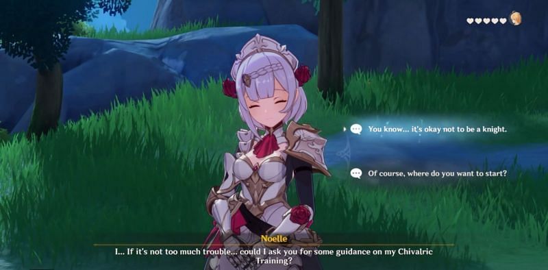Genshin Impact: Noelle Hangout Guide - Rewards and Endings Explained