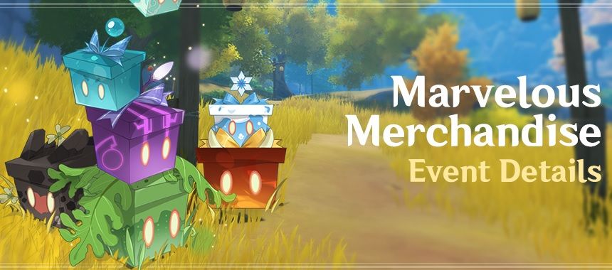 Liben Genshin Impact Marvelous Merchandise Event - Merchant Location ...