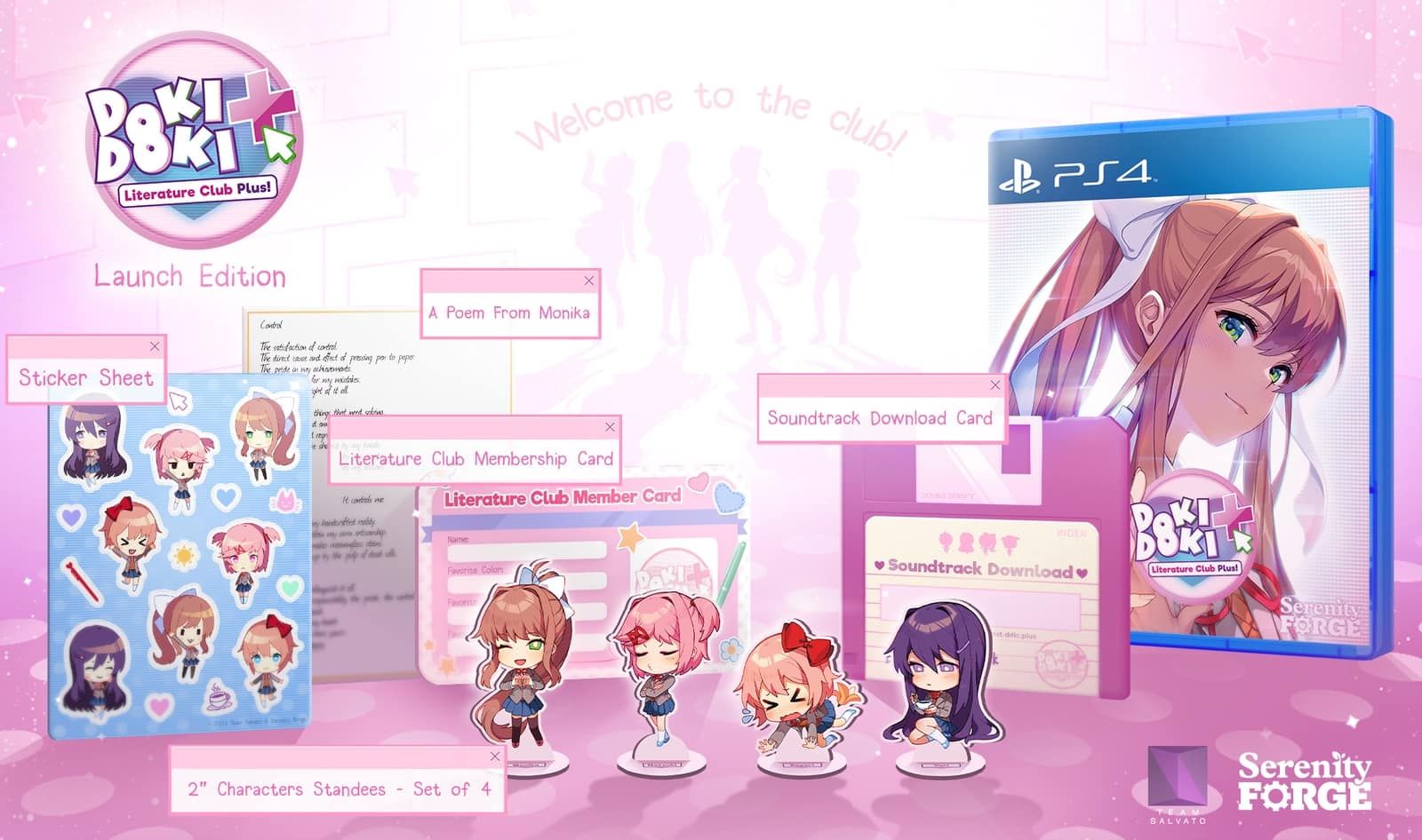 Doki Doki Literature Club Plus - Price, Physical Limited Edition, How ...