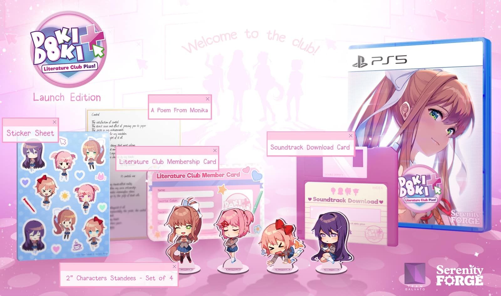 Doki Doki Literature Club Plus - Price, Physical Limited Edition, How ...
