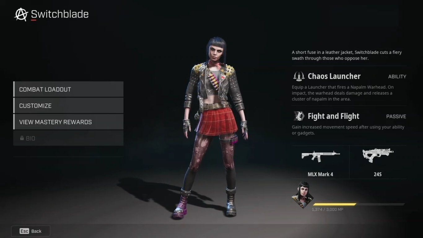 Rogue Company Announces New Character 'Switchblade' - Weapons, Perks