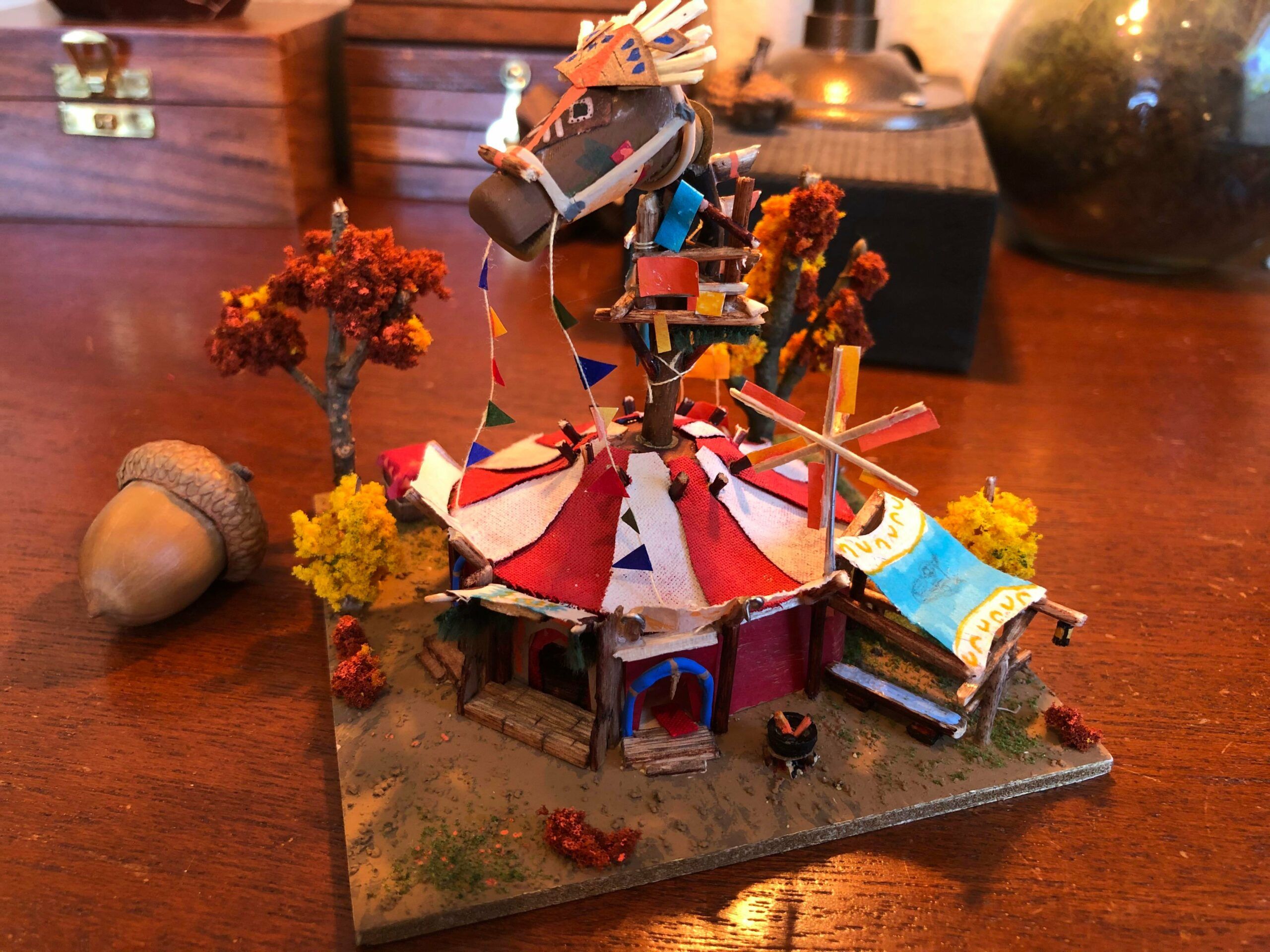 Breath of the Wild Stable Creatively Designed as an Adorable Diorama