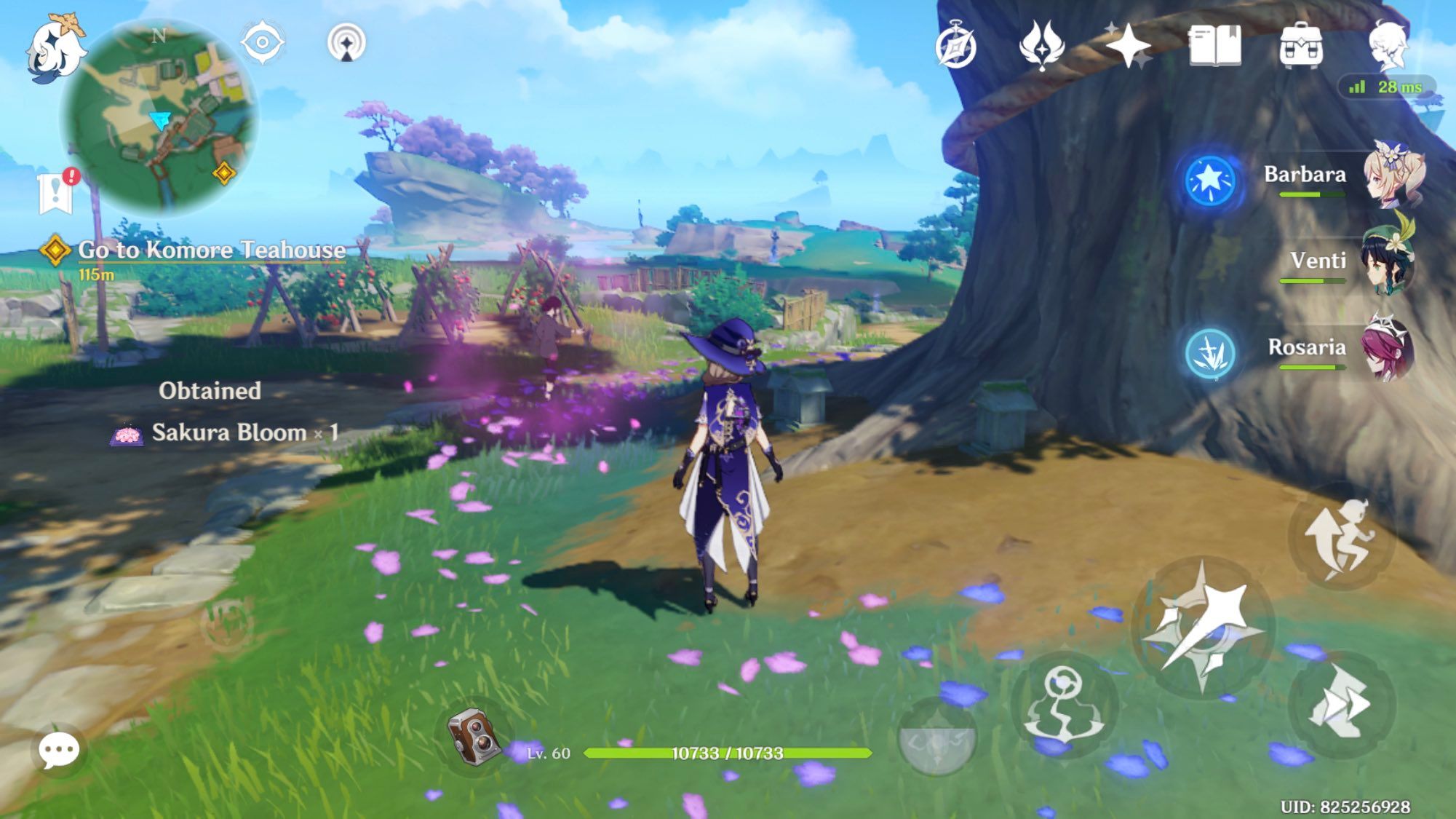 Genshin Impact - Sakura Bloom Locations, How To Get, Ascension Uage