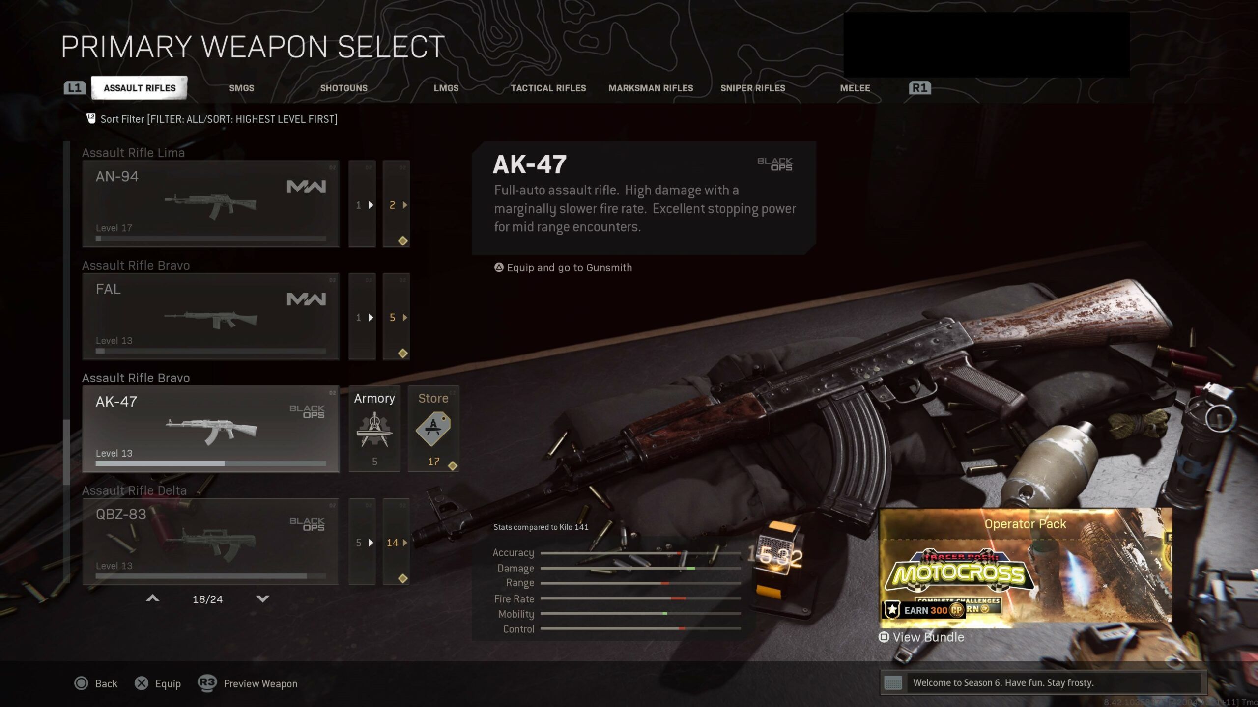 Top 5 Best Assault Rifles For Warzone Season 6