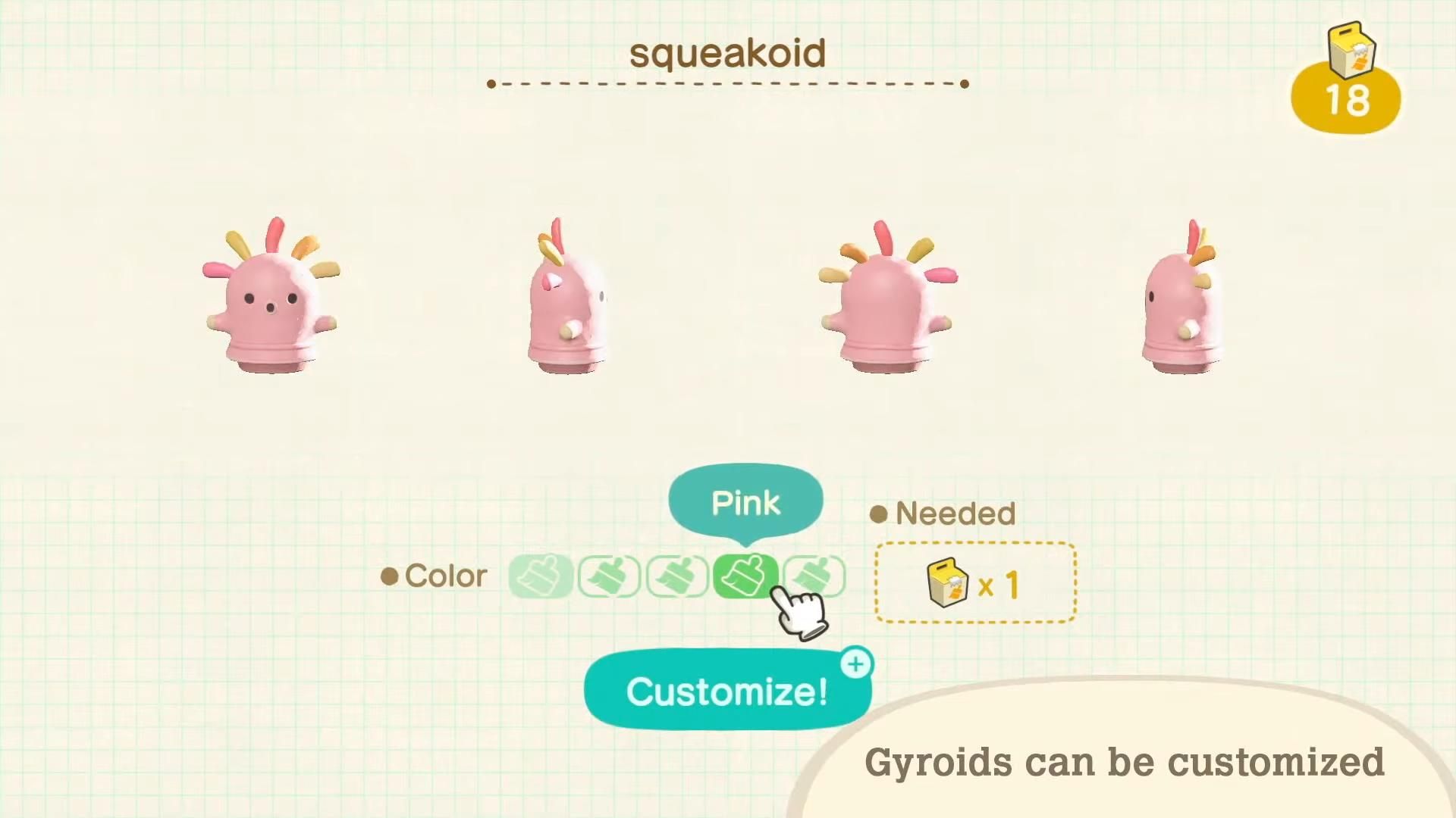 How Many Gyroids Are In Animal Crossing New Horizons vs New Leaf?