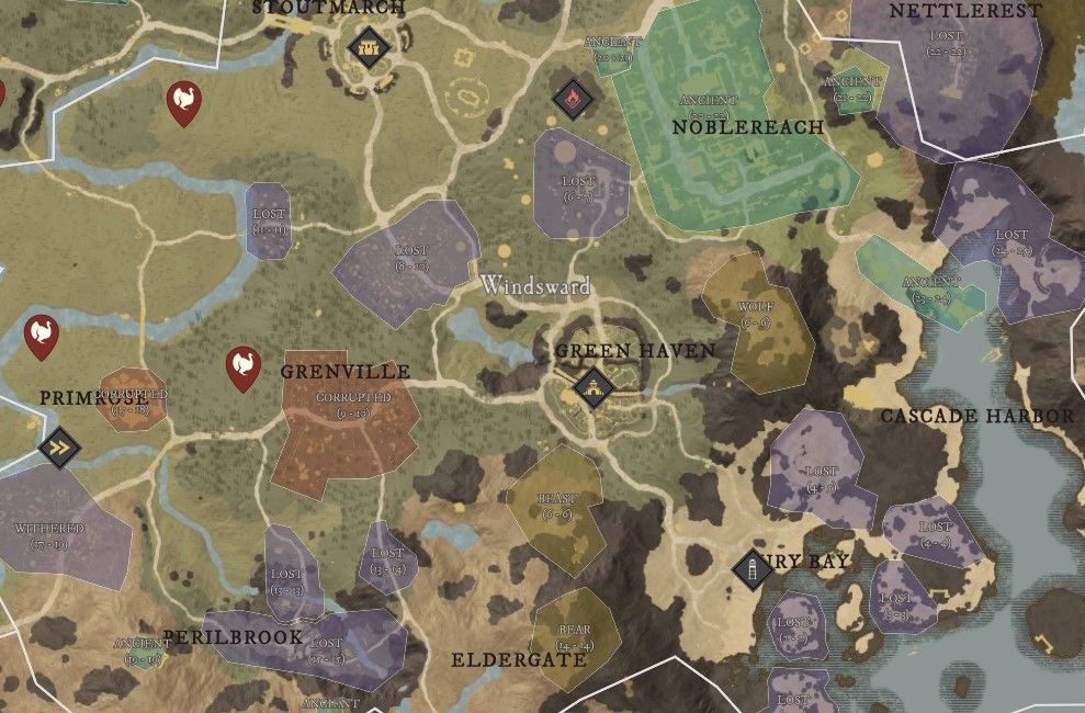 New World Giant Turkey "Turkulon" Locations