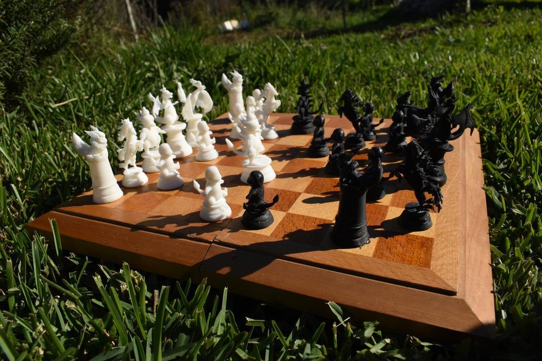 Fan 3D Prints Awesome Pokemon-Themed Chess Sets