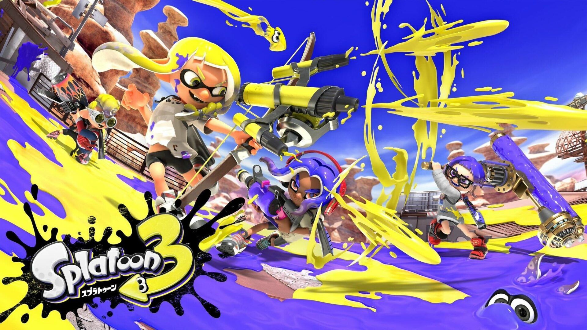 Splatoon 3 Box Art, New Gameplay, and Pre-Order Details Revealed