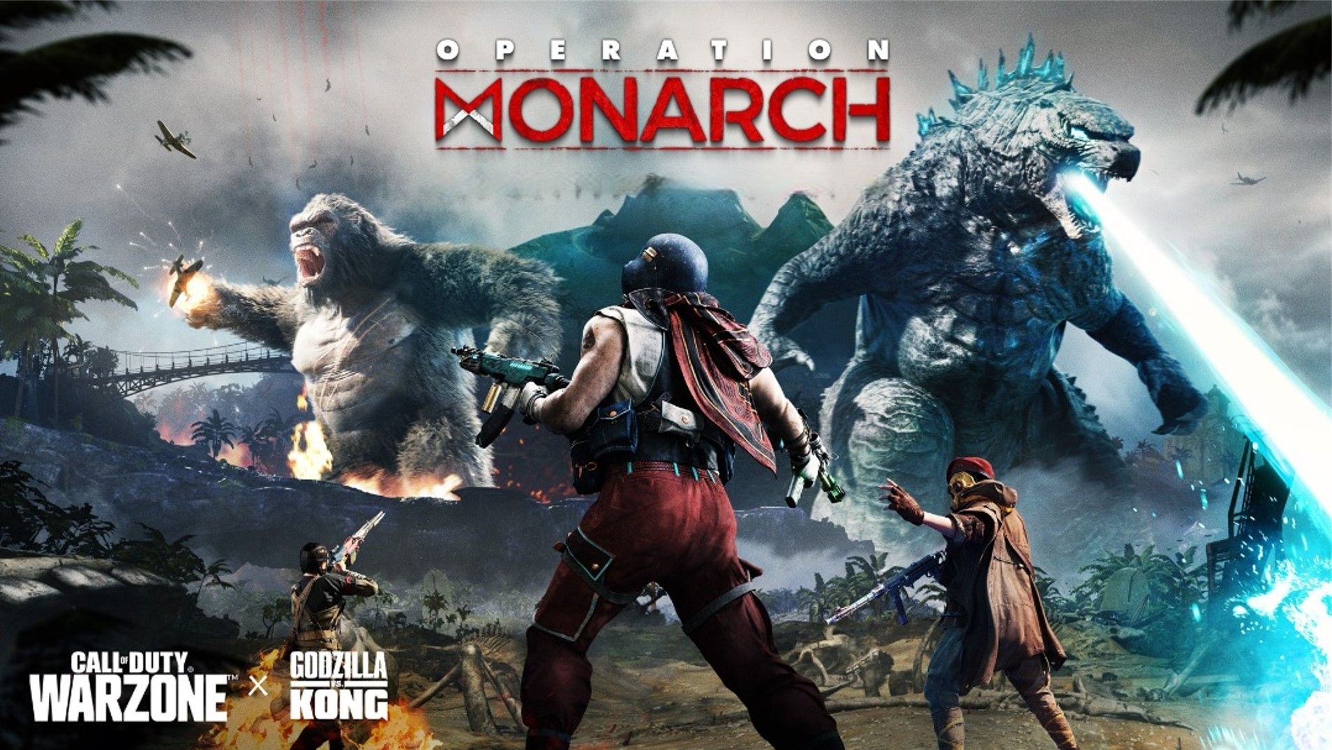 What Time Is The Godzilla vs King Kong Monarch Event In Warzone?