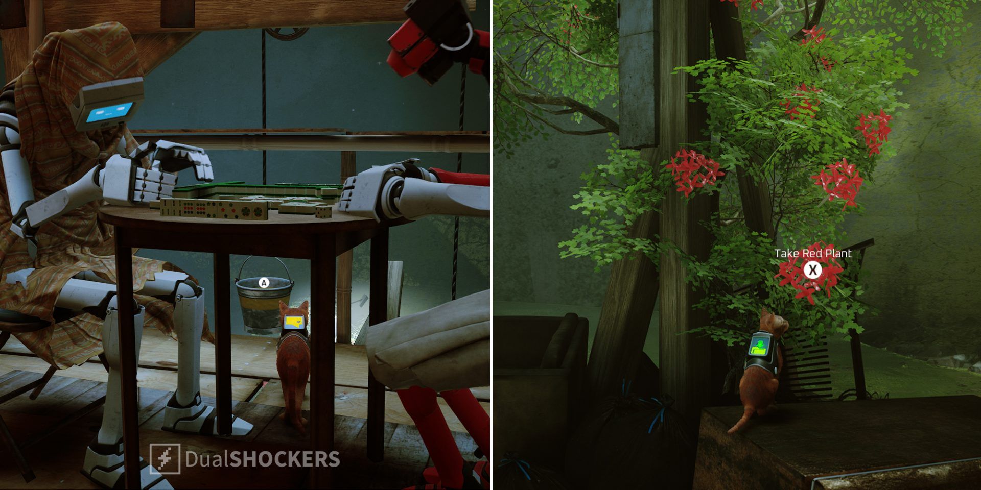 Stray: Where To Find Red Plant, Purple Plant, Yellow Plant