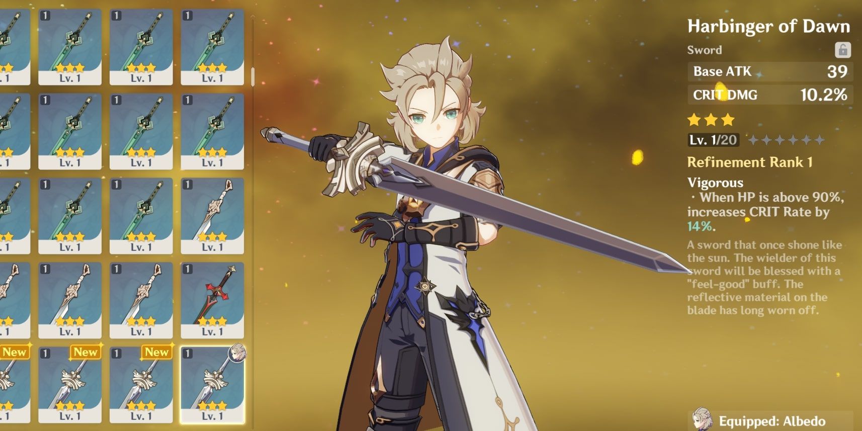 Genshin Impact: Albedo Best Builds, Weapons, & Teams