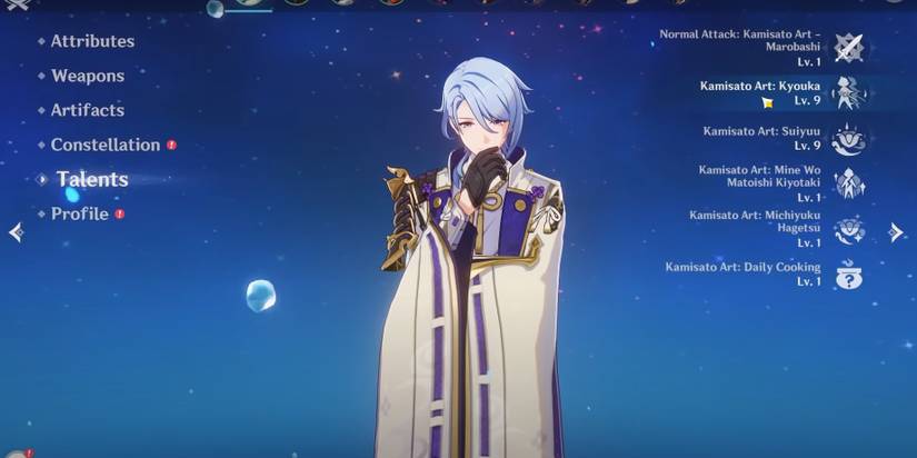 Genshin Impact: Ayato Best Builds, Weapons, & Teams