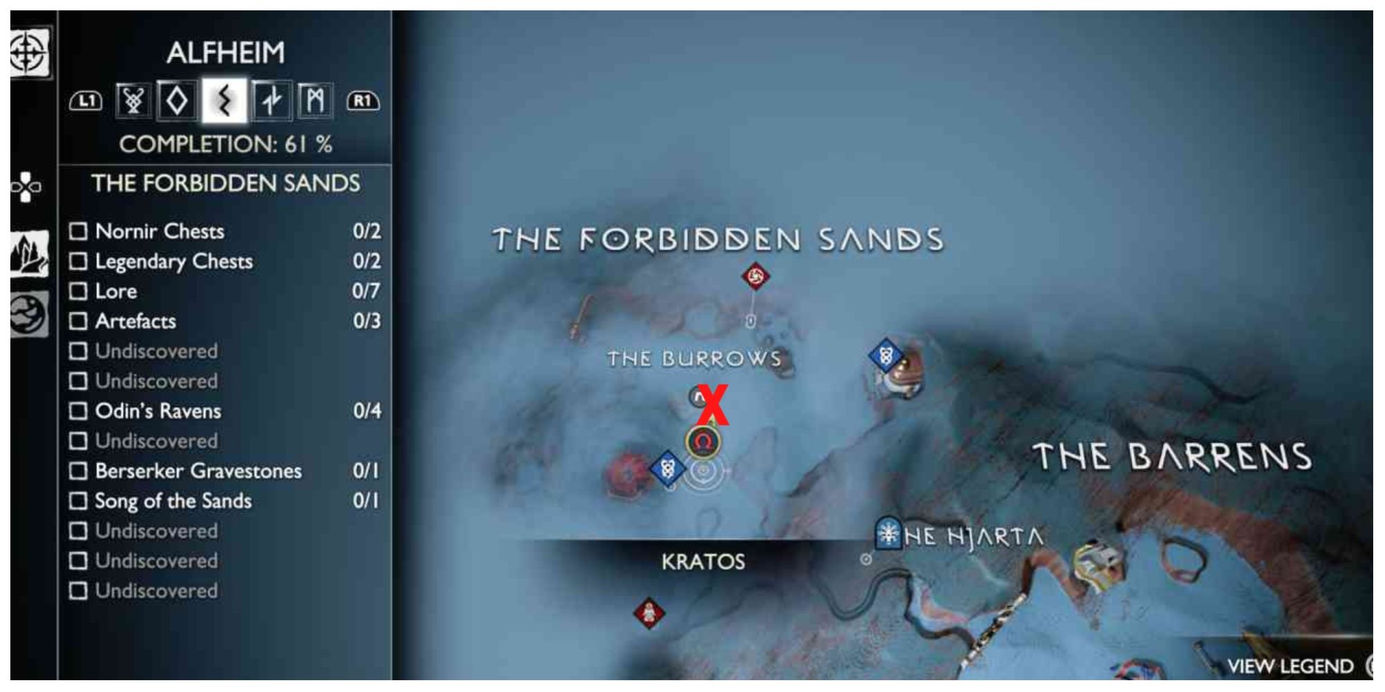 God Of War Ragnarok: All Leviathan Axe Runic Attack Locations