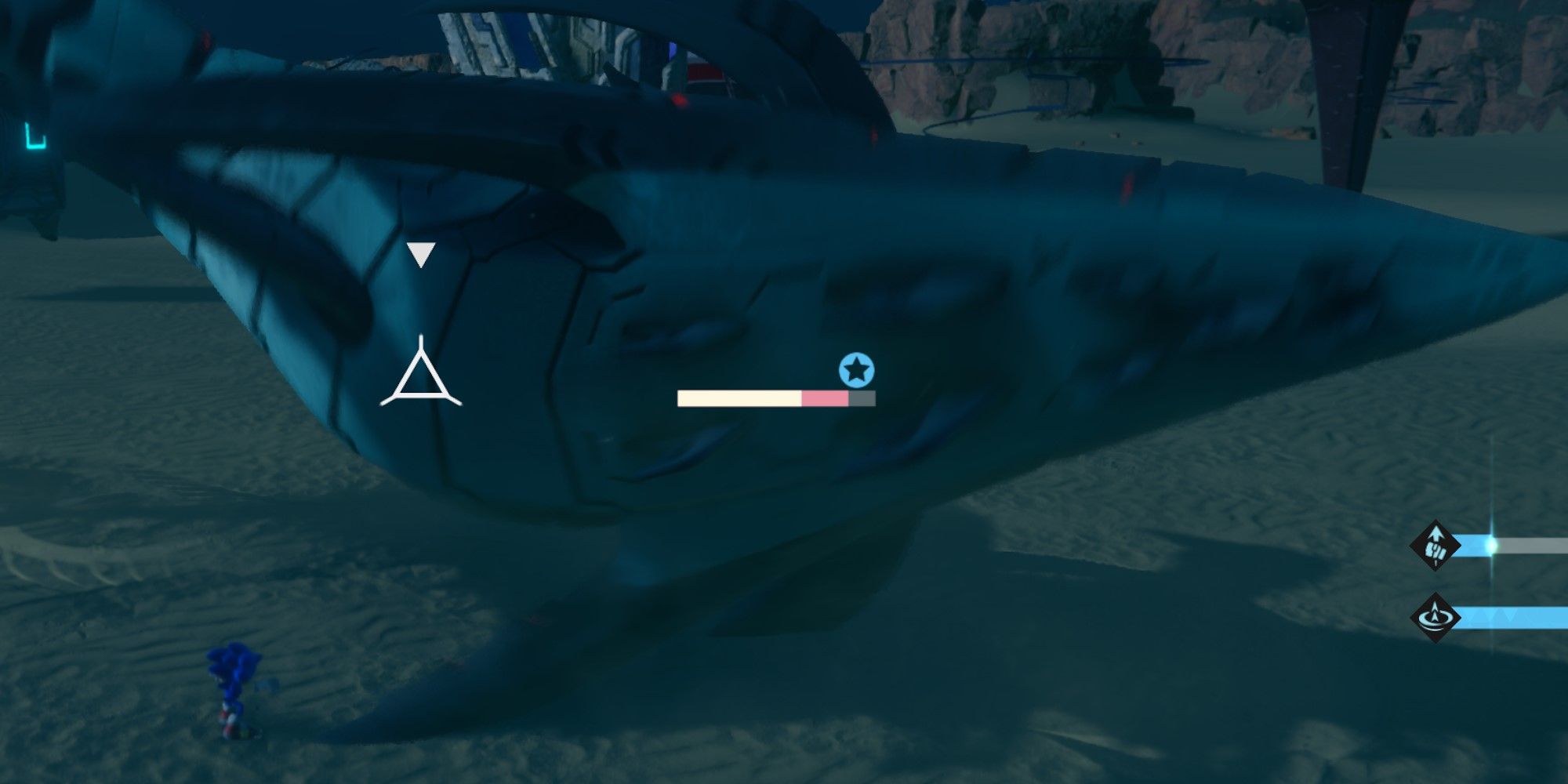 Sonic Frontiers: How To Beat The Shark Guardian