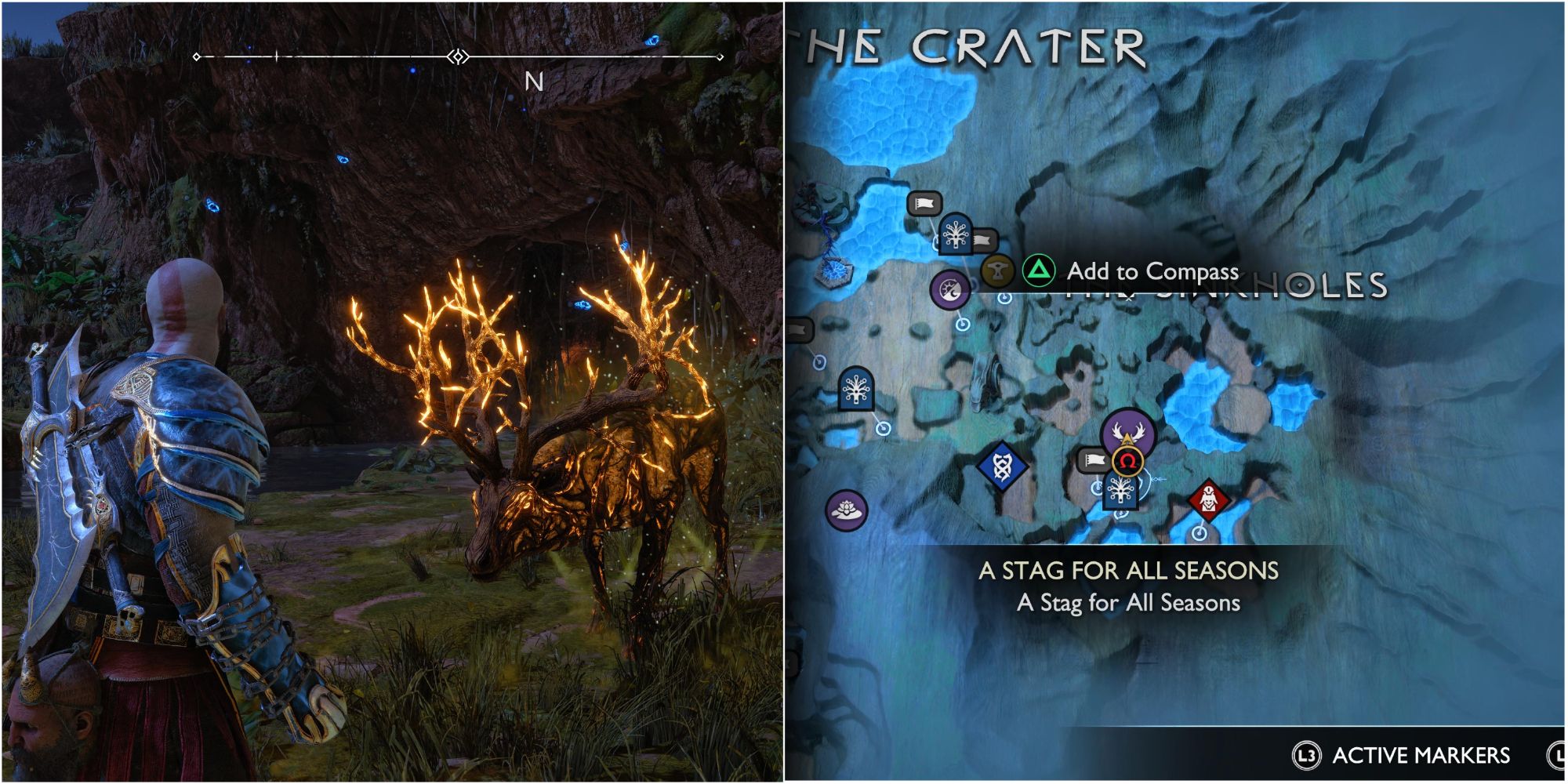 God Of War Ragnarok: All Stags of the Four Seasons Locations