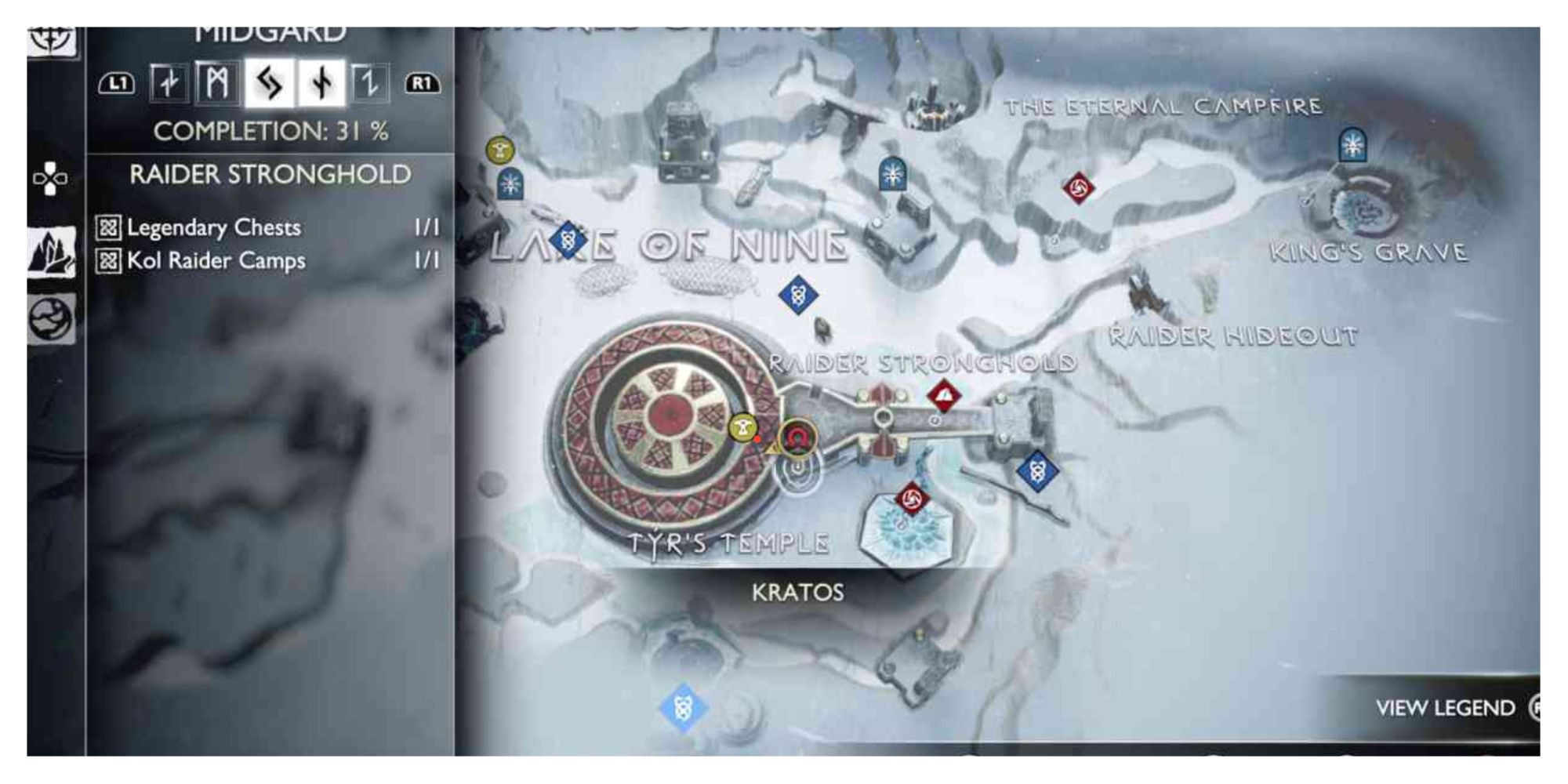 God Of War Ragnarok: All Blades Of Chaos Runic Attack Locations