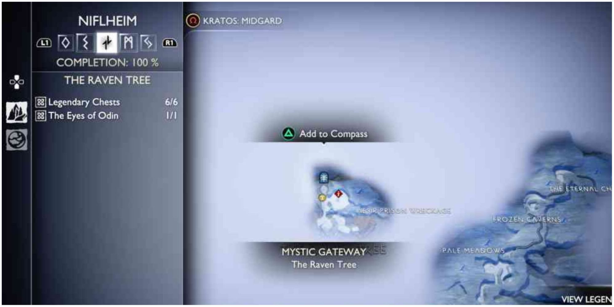 God Of War Ragnarok: All Blades Of Chaos Runic Attack Locations