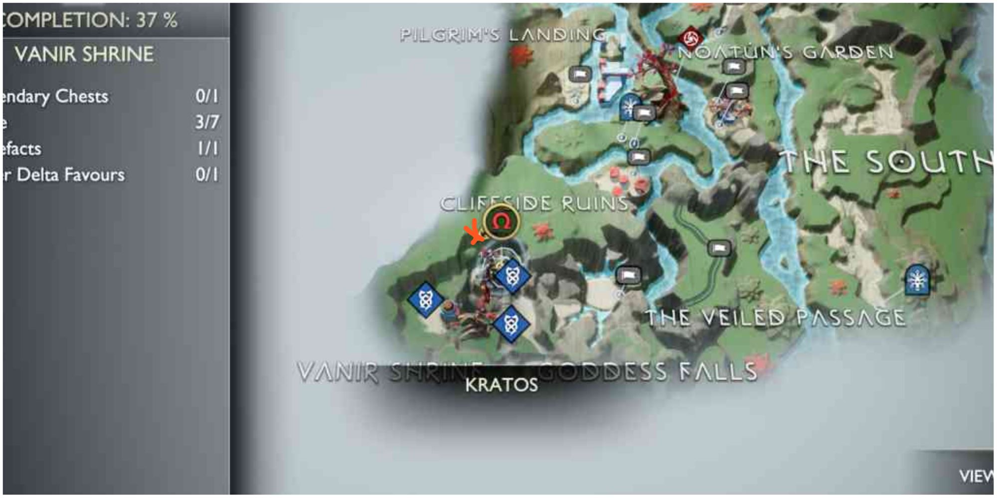 God Of War Ragnarok: All Blades Of Chaos Runic Attack Locations
