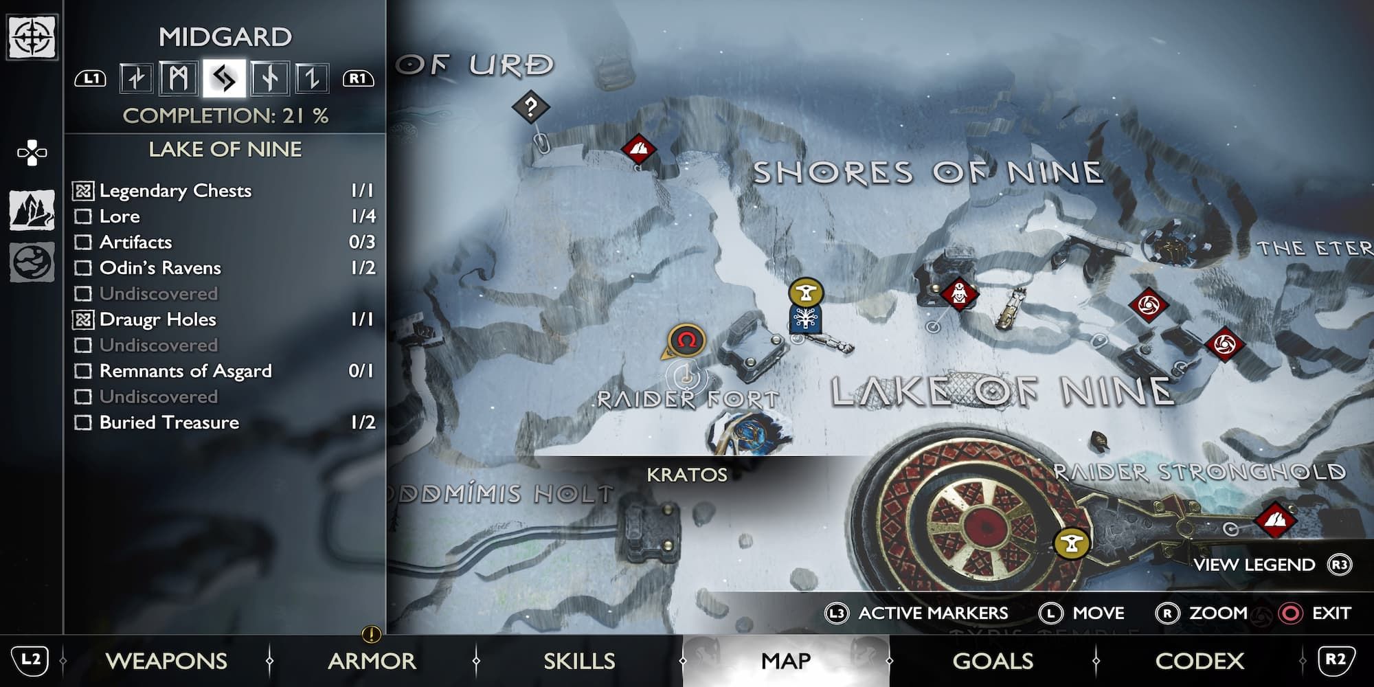 God Of War Ragnarok: Demise Of Dagestr Treasure Map Guide