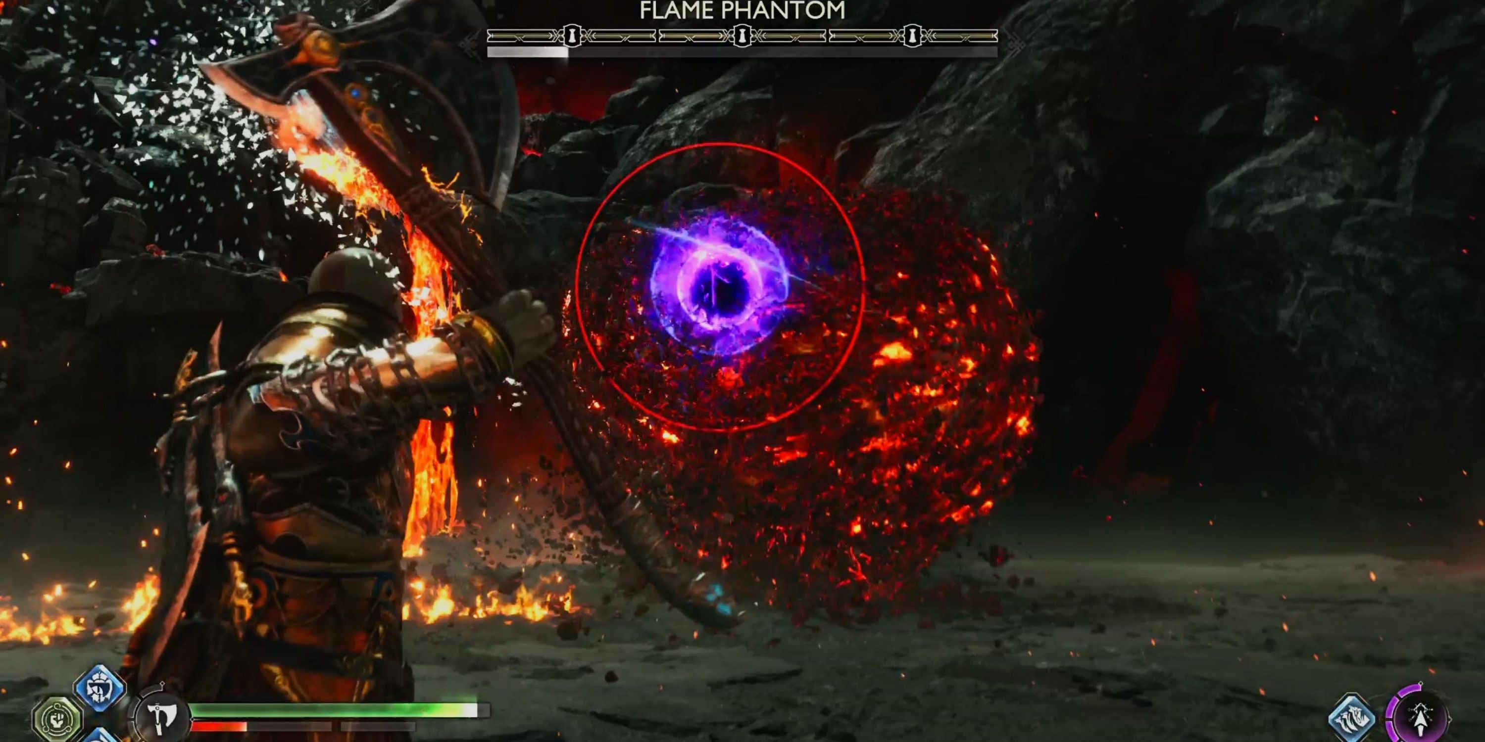 God Of War Ragnarok: How To Beat The Flame Phantom