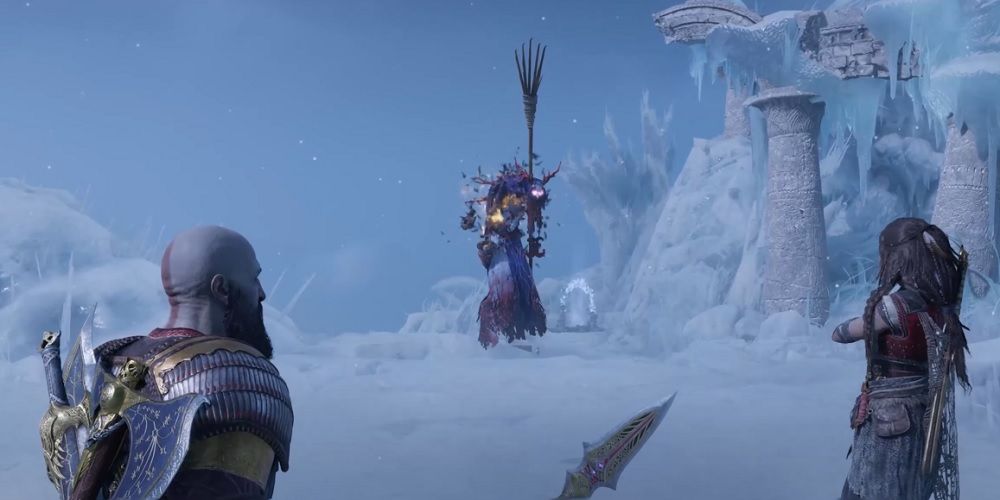 God Of War Ragnarok: How To Beat The Raven Keeper