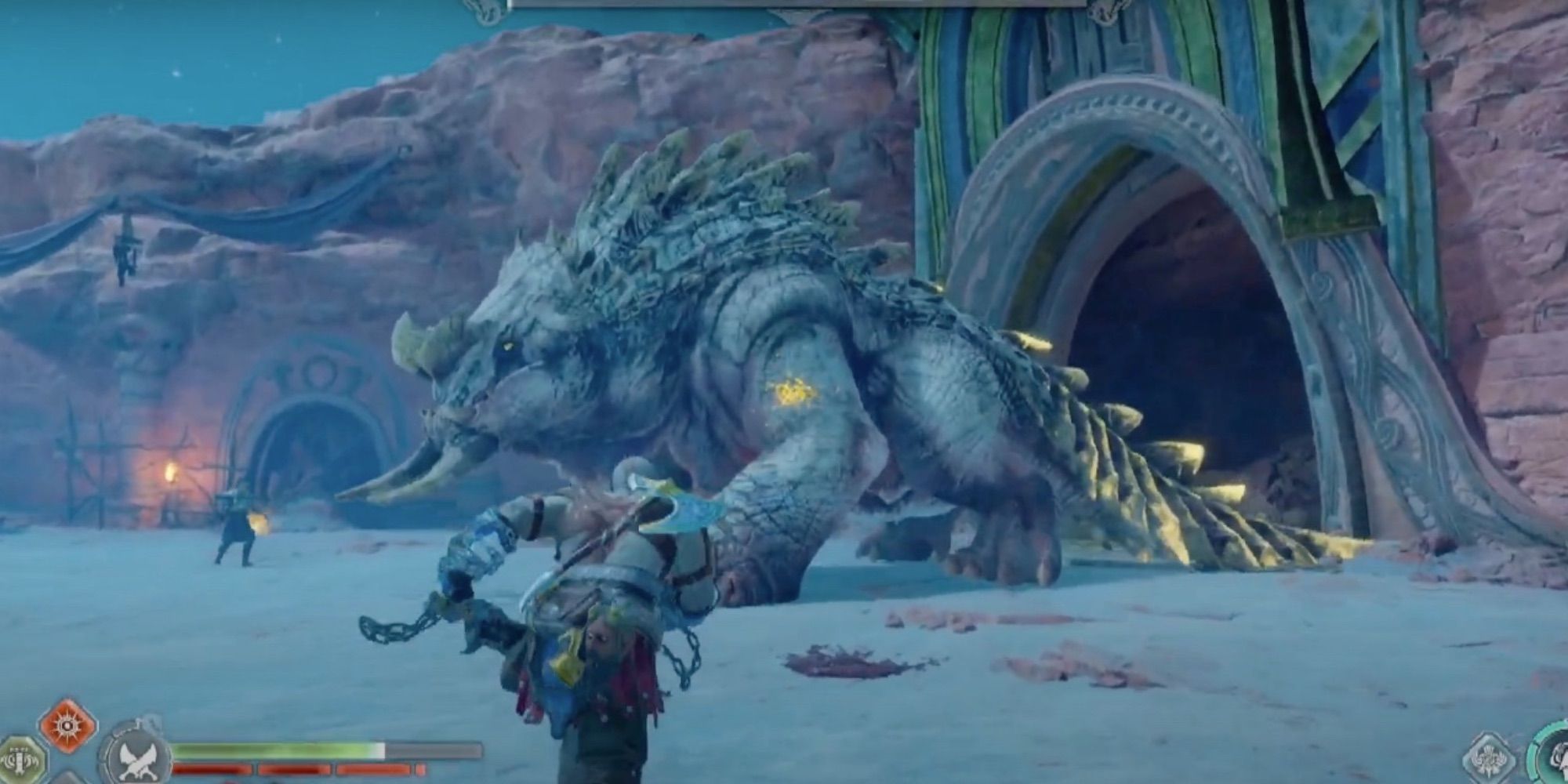 God Of War Ragnarok: The Desert Door Walkthrough