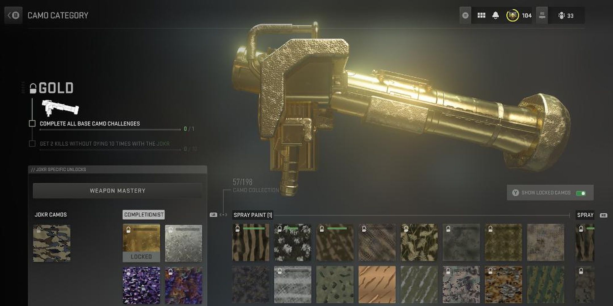 Leveling Up Launchers to Unlock Camo Challenges in Call Of Duty Modern ...