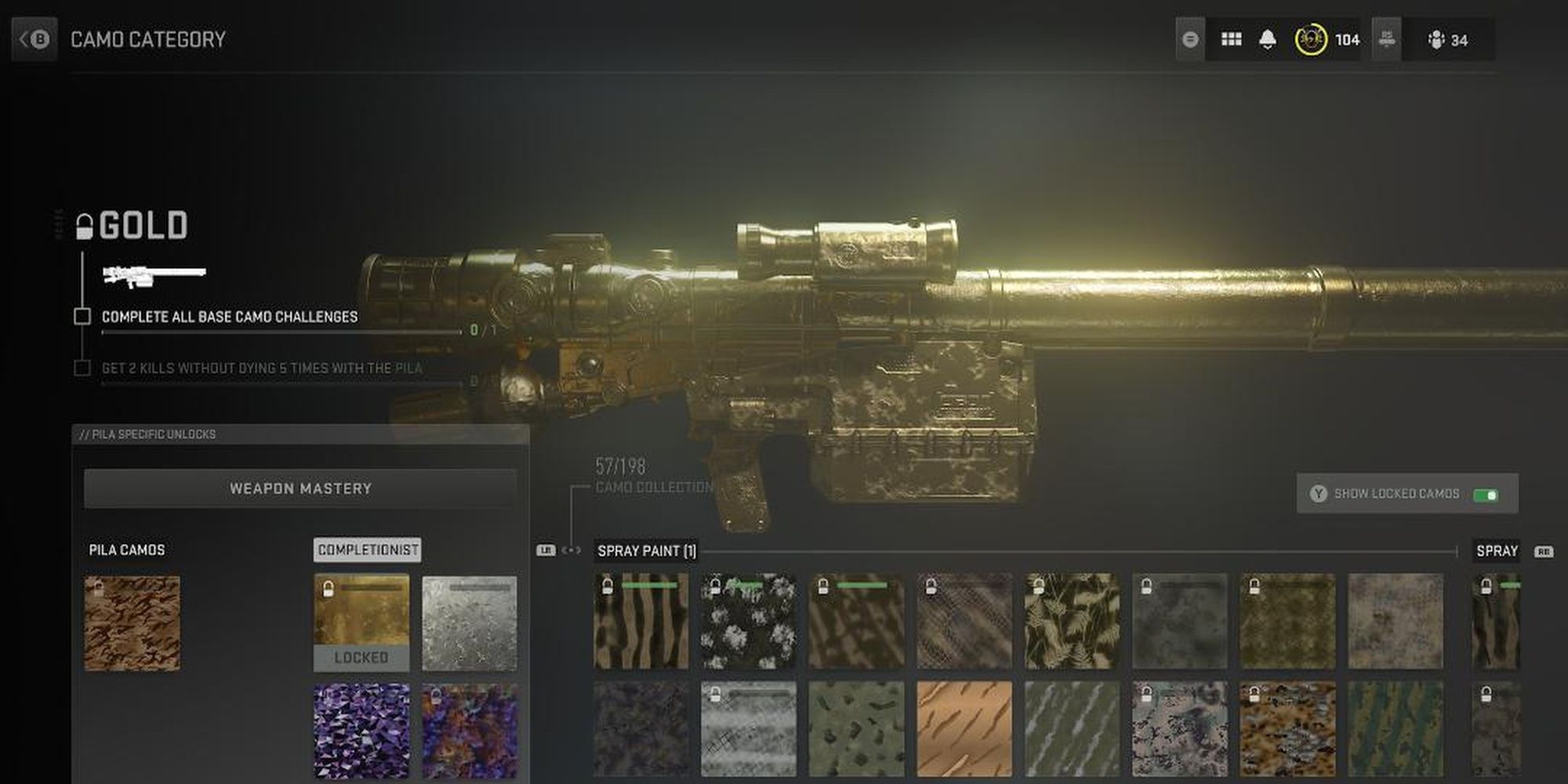 Leveling Up Launchers to Unlock Camo Challenges in Call Of Duty Modern ...