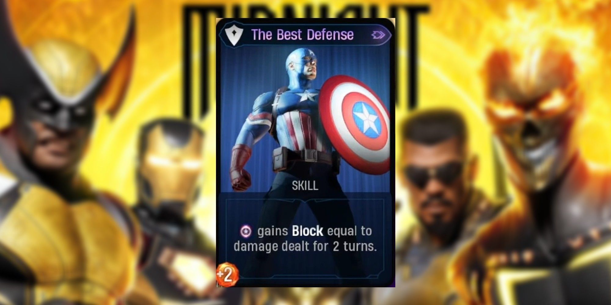 Midnight Suns: All Captain America Cards, Ranked