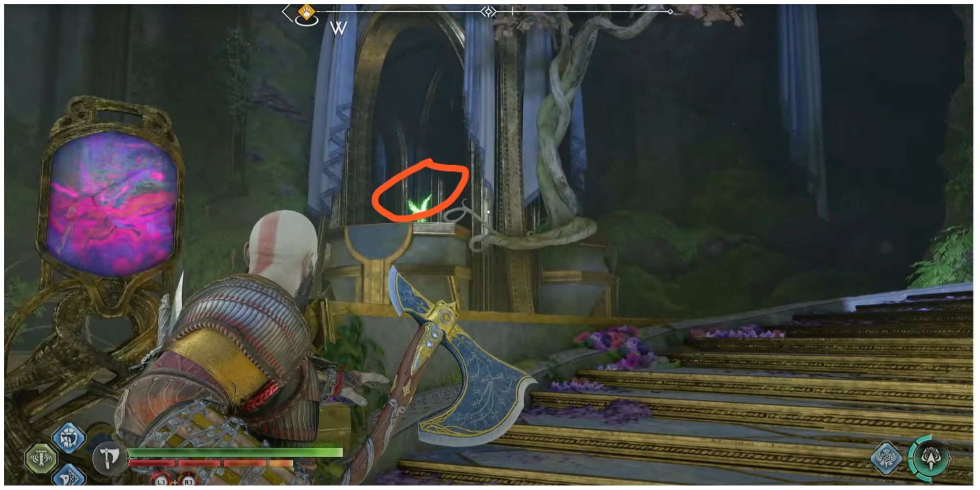 God Of War Ragnarok: Odin's Ravens Alfheim Locations