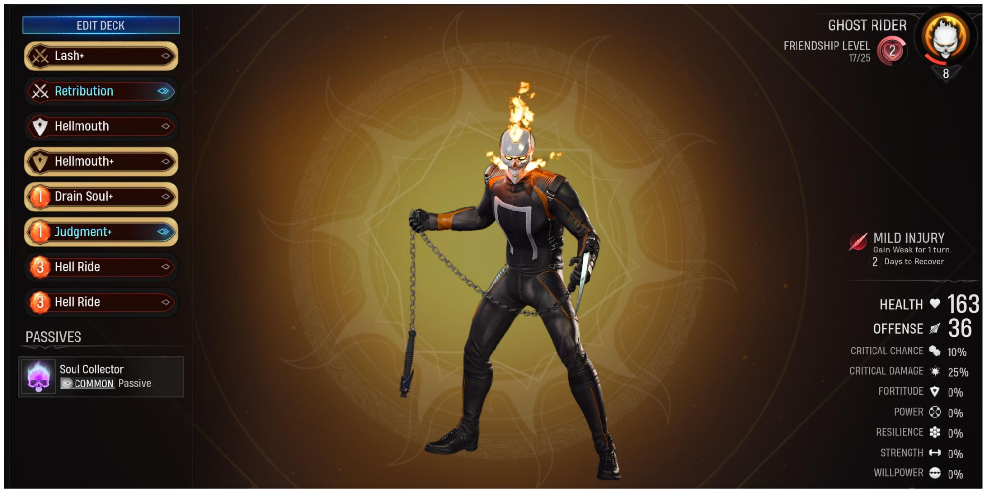 Midnight Suns: Best Ghost Rider Build