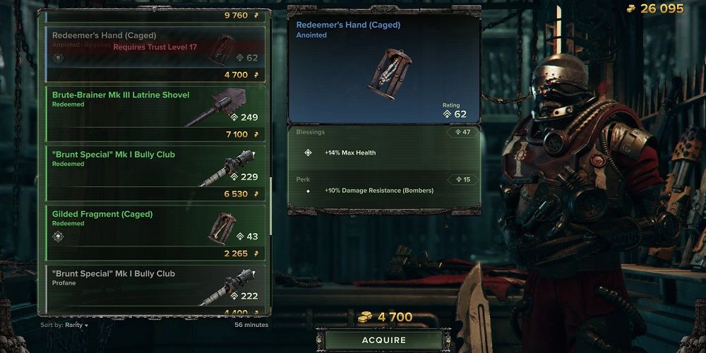 Warhammer 40K Darktide: How To Get Curios