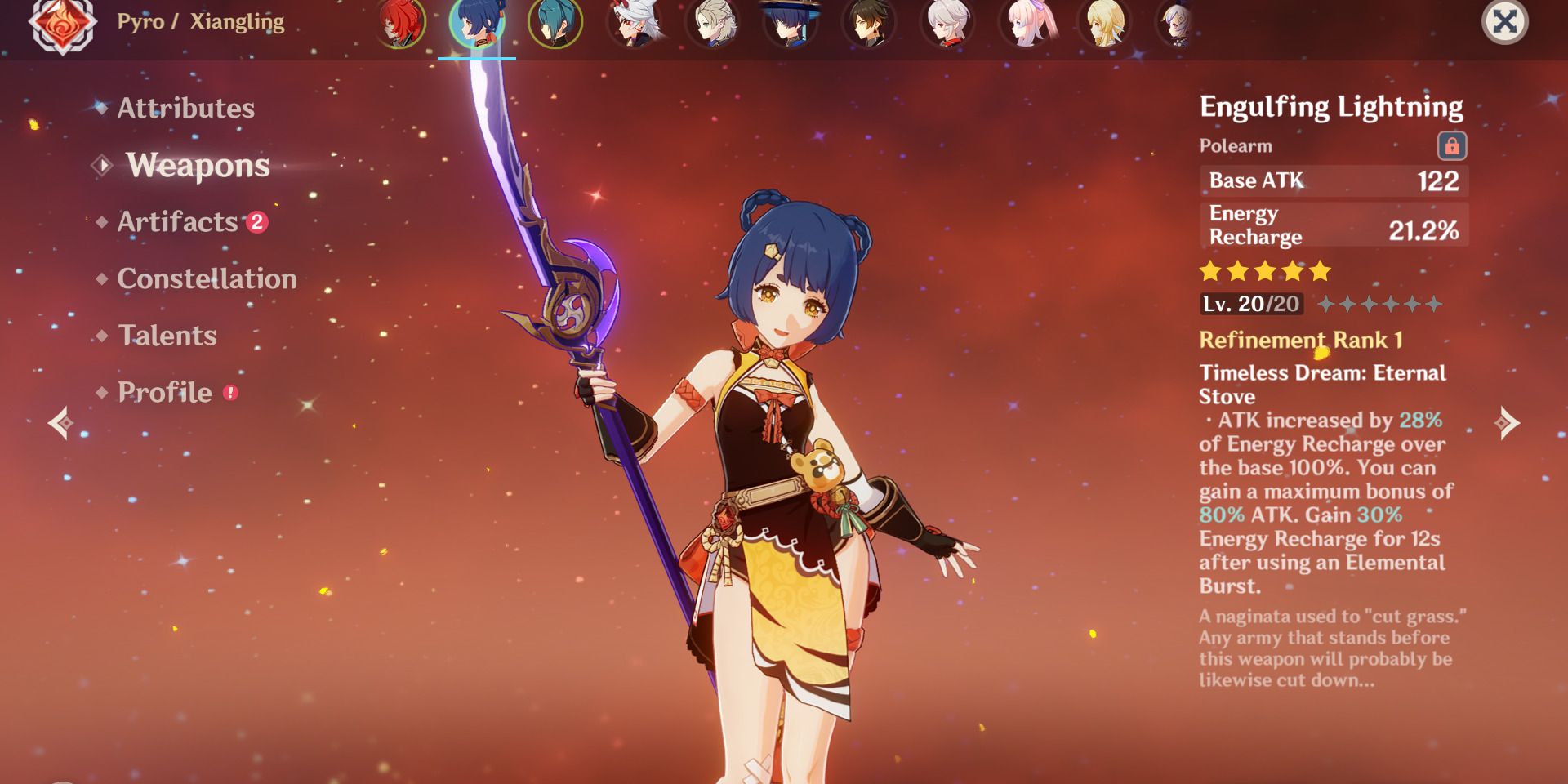 Genshin Impact: Everything You Need To Know About 'Engulfing Lightning' Weapon